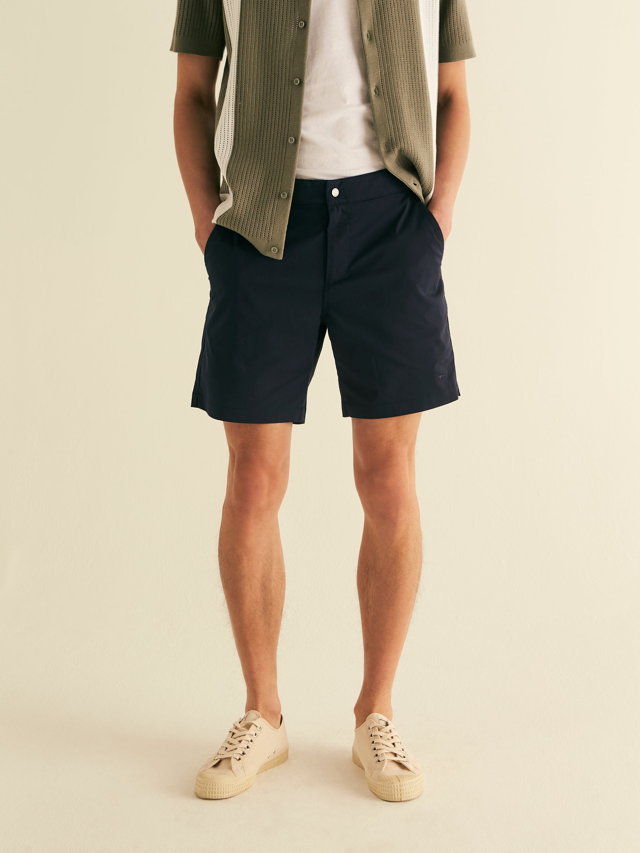 Zip Front Swimshort — Wolsey